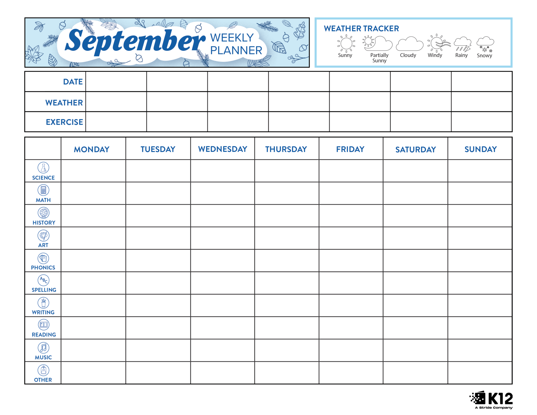 5 Tips for a Successful Start to the School Year & Printable Planners ...